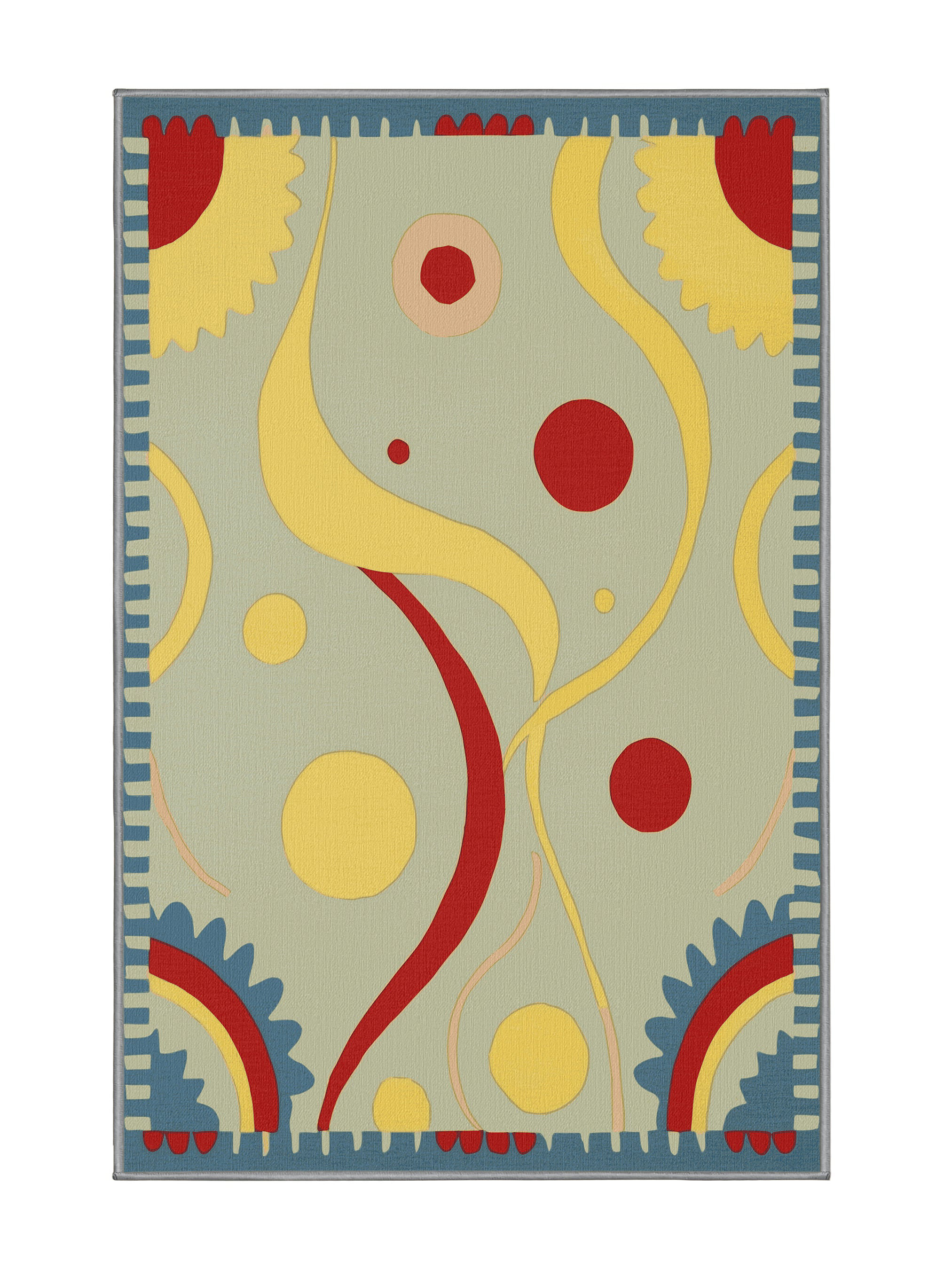 Wrought Studio Retro Twist Rug - Wayfair Canada