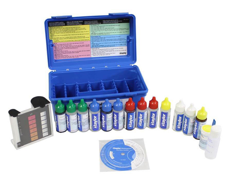 Taylor NEW TAYLOR K-2006 Complete Swimming Pool/Spa Test Kit FAS-DPD ...