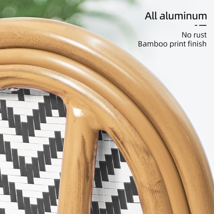 Bay Isle Home Fossen Stacking Patio Dining Side Chair | Wayfair