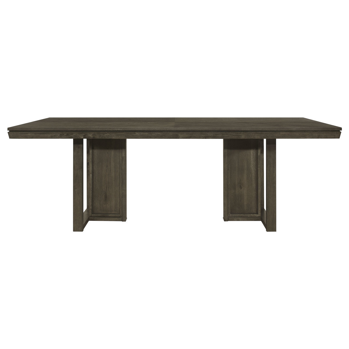 Latitude Run® Glenmoor Dark Grey Rectangular Dining Table | Wayfair