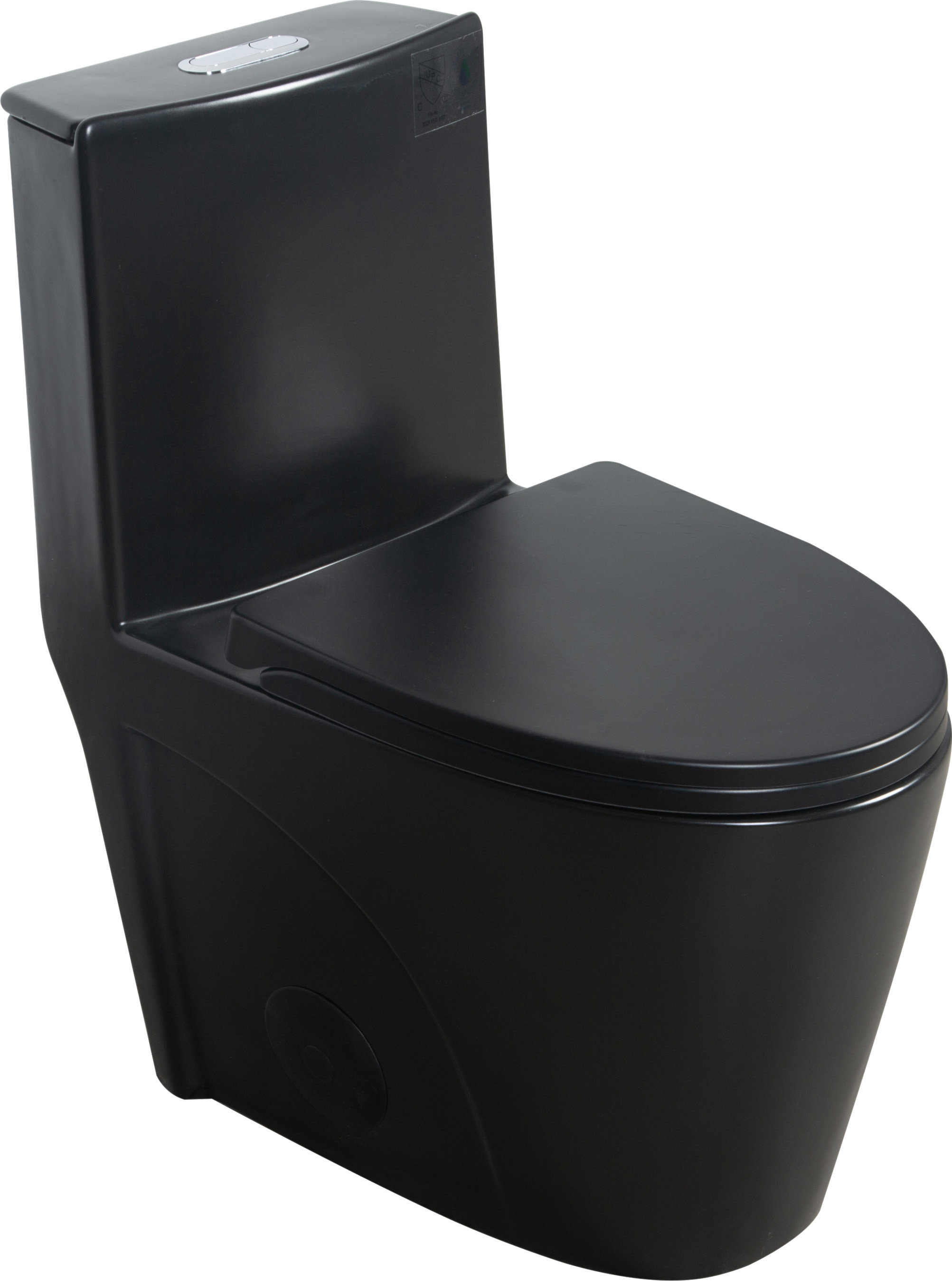 Tryimagine Dual-Flush One Piece Toilet 1.1/1.60 GPF, Water-Saving ...