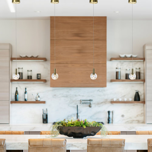 VONNLighting Sienna 5-in Integrated LED Height Adjustable ETL Certified ...