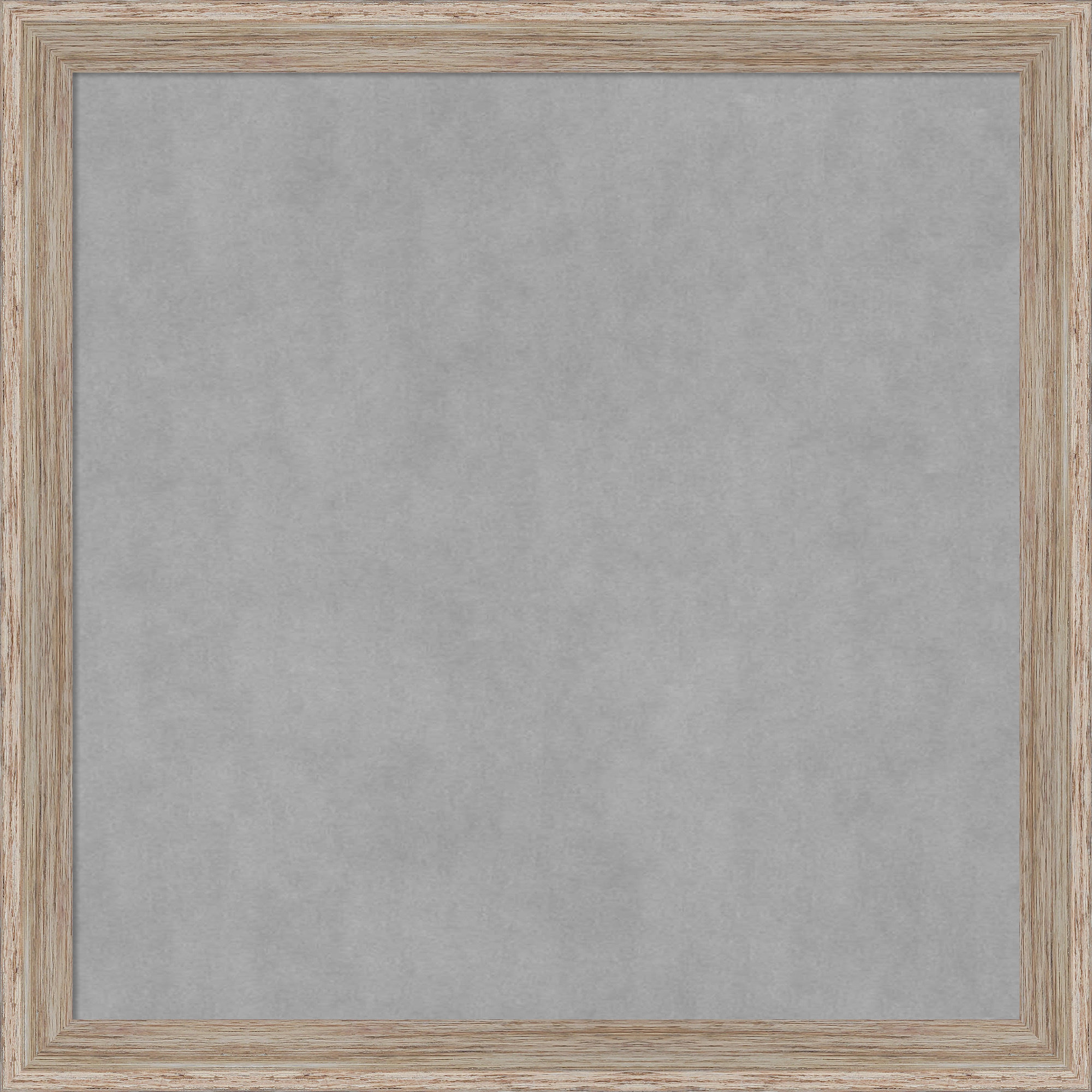 Latitude Run® Hardwood Wedge White Wash Framed Magnetic Board | Wayfair