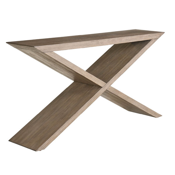 X & Cross Leg Console Tables You'll Love | Wayfair