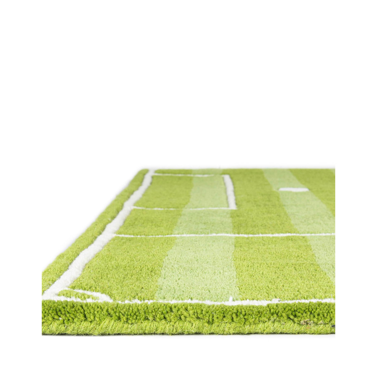 Unique Loom Soccer Field Playtime Kids Wool Rug & Reviews | Wayfair