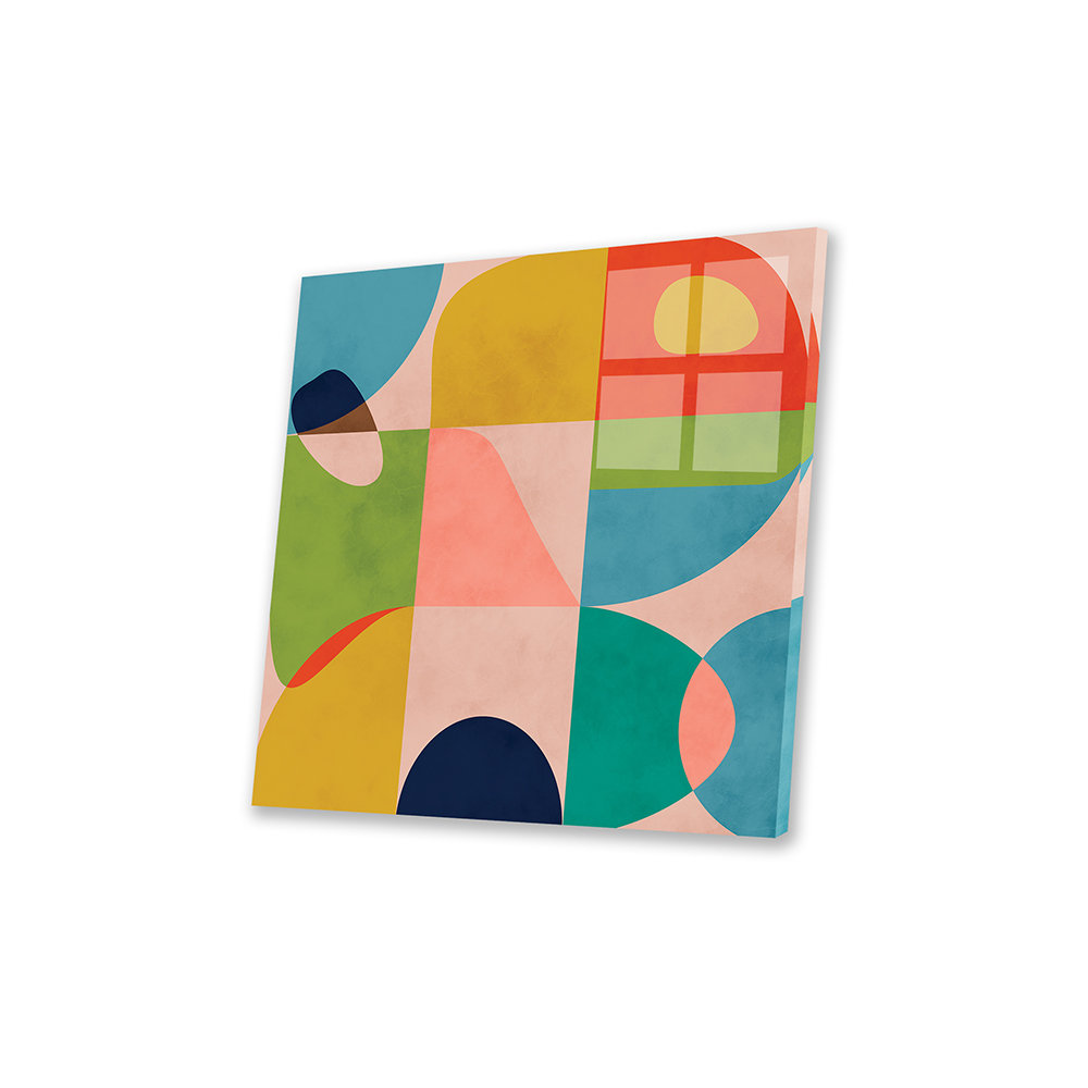 Ivy Bronx Modern Mid Century Spring by - Unframed Graphic Art - Wayfair ...