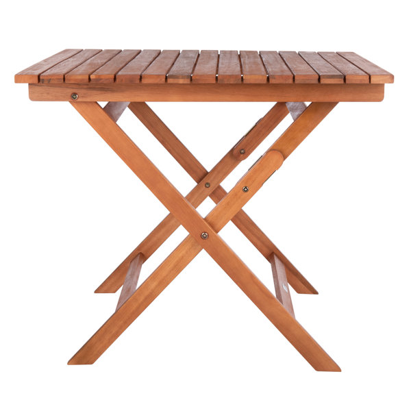 Highland Dunes Updegraff Folding Wooden Dining Table | Wayfair