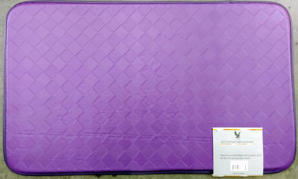 Prep & Savour 222 ANTI FATIGUE NBR SOLID MAT 46*76CM PURPLE - Wayfair ...