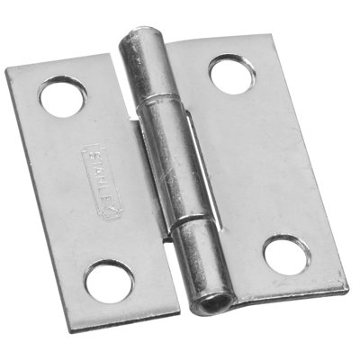 Stanley 1" H x 2" W Surface Mount Single Door Hinge | Wayfair