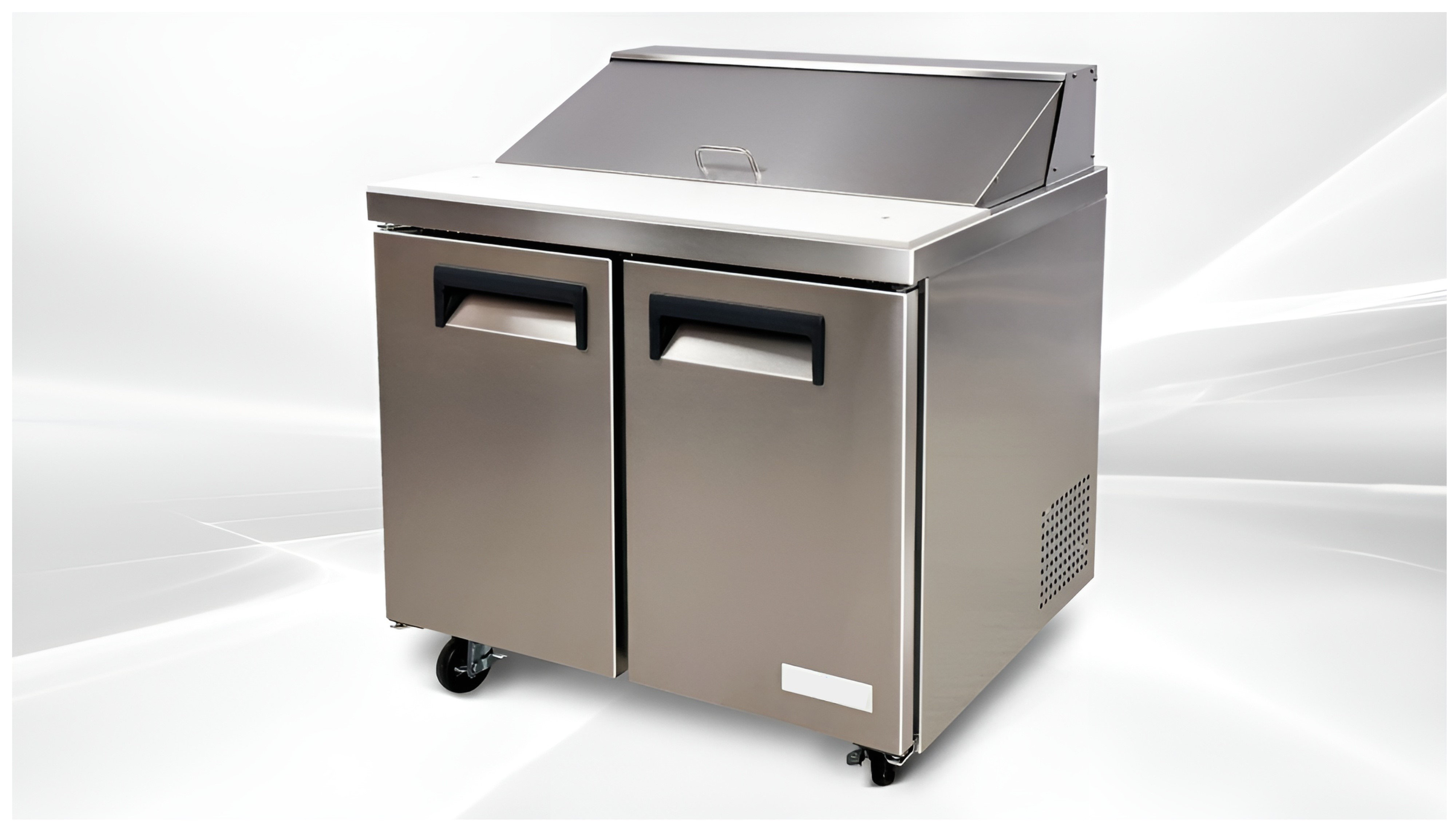Elite Kitchen Supply 36.25 In. W Two Door Commercial Food Prep ...