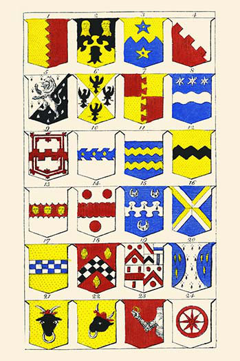 Buyenlarge Heraldry Blazonry - Graphic Art Print | Wayfair