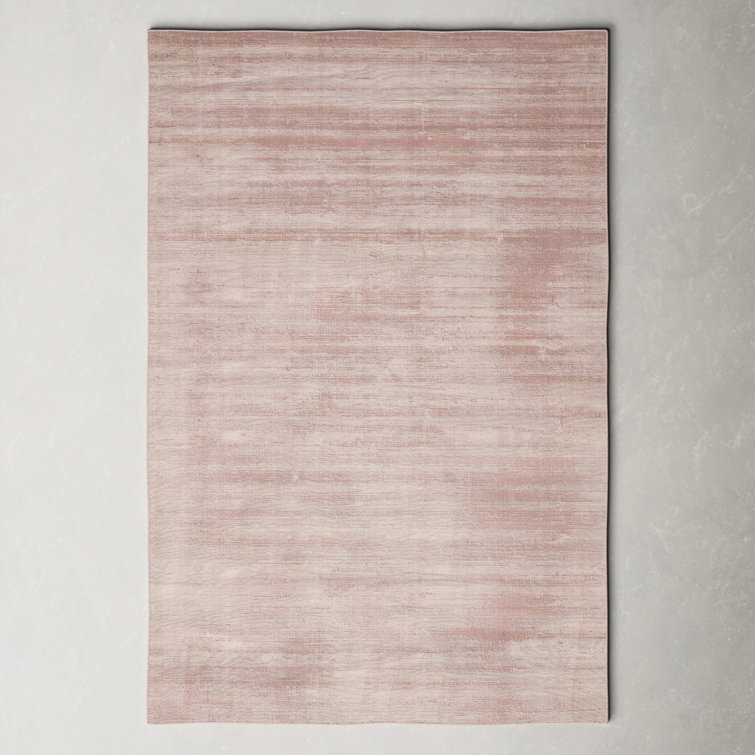 Oath Viscose Pink Rug & Reviews | AllModern