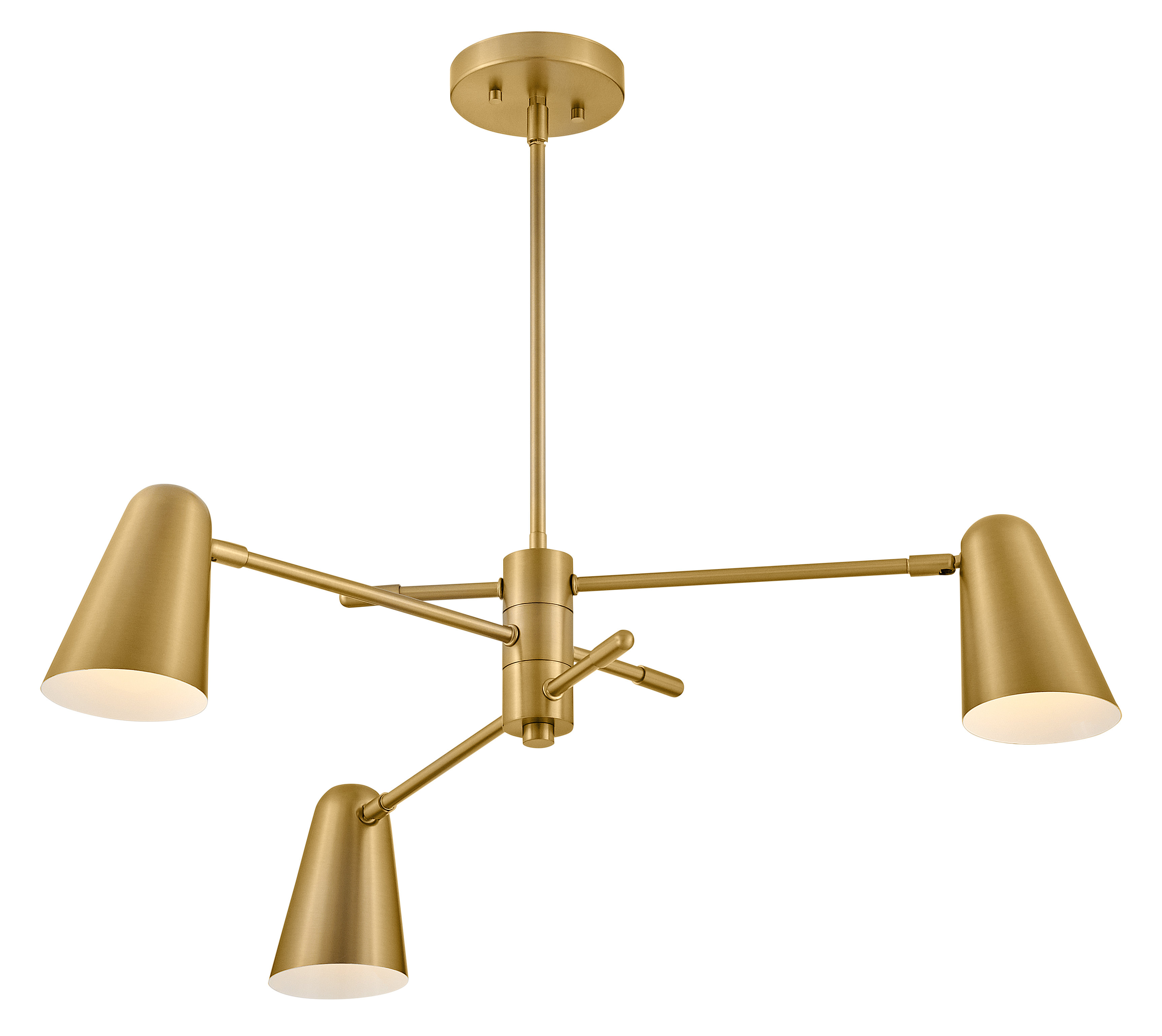 Joss & Main Calista 3 - Light Sputnik Modern Linear Chandelier | Wayfair