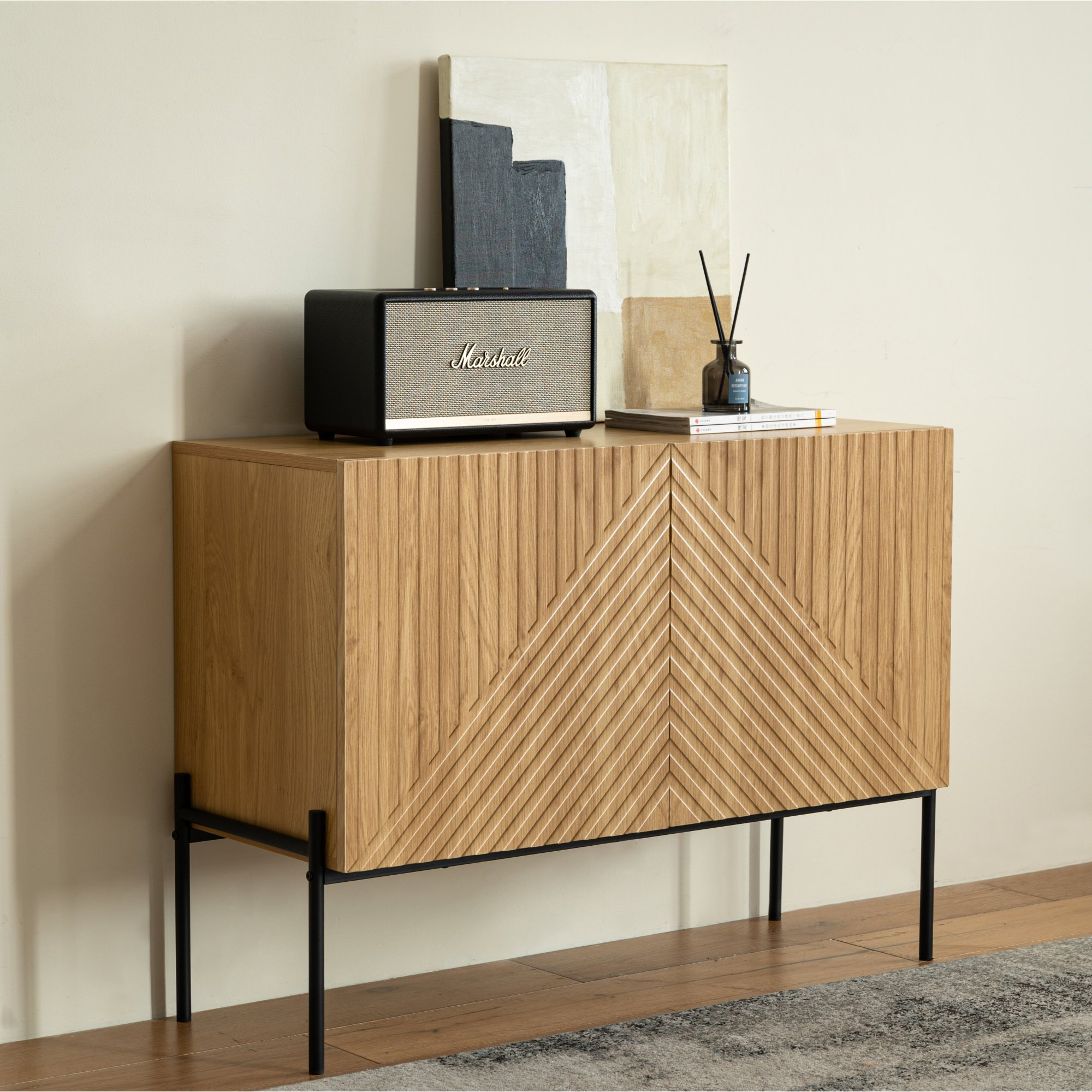 Ebern Designs Multifunctional Storage Cabinet Mdf Modern Design For ...