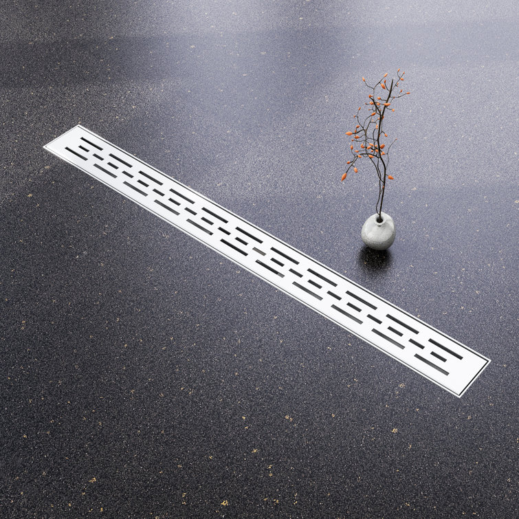 Belfry Bathroom Linear Shower Drain Invisible Linear Floor Shower Drain ...