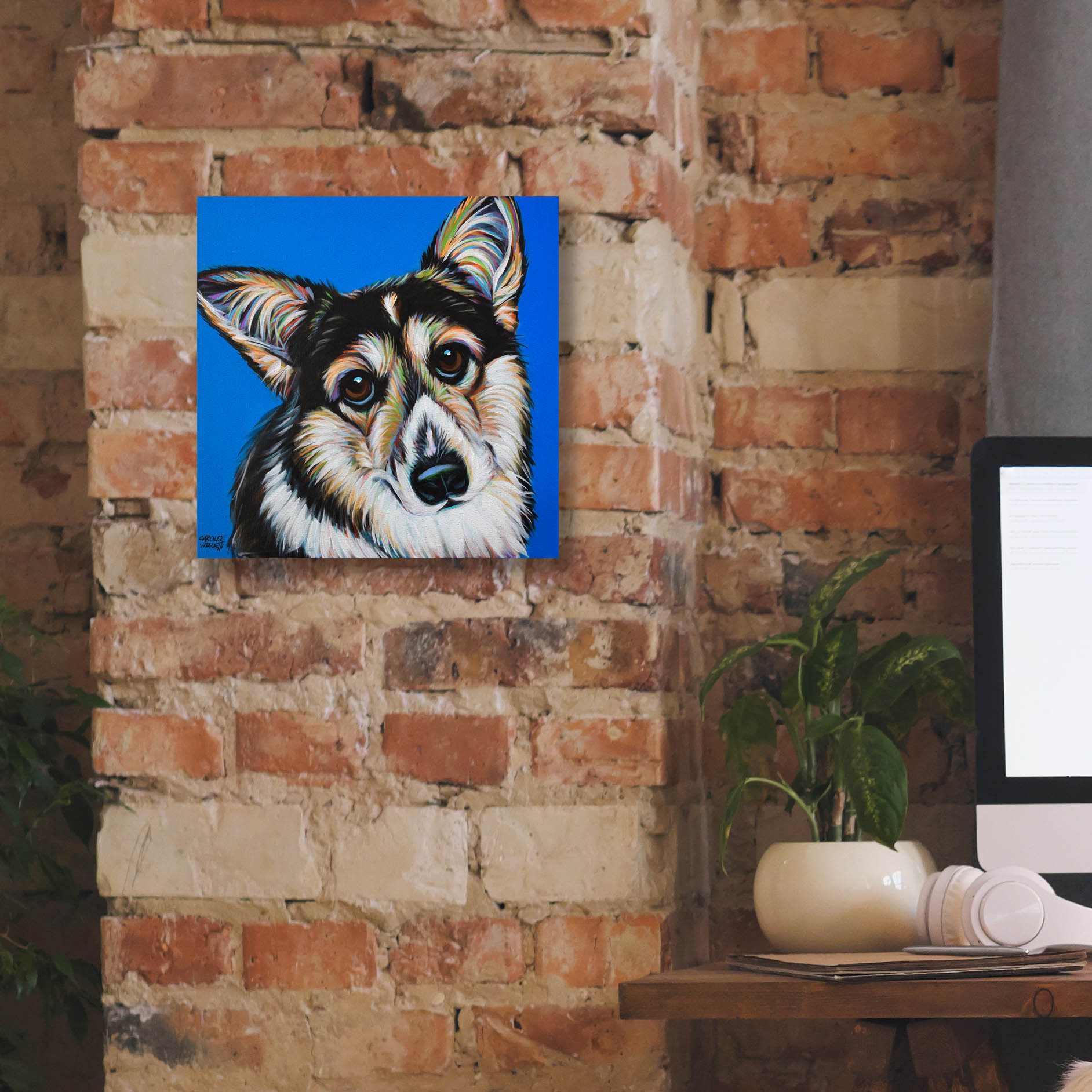 Red Barrel Studio® " Corgi Cuteness 2 " by Carolee Vitaletti | Wayfair
