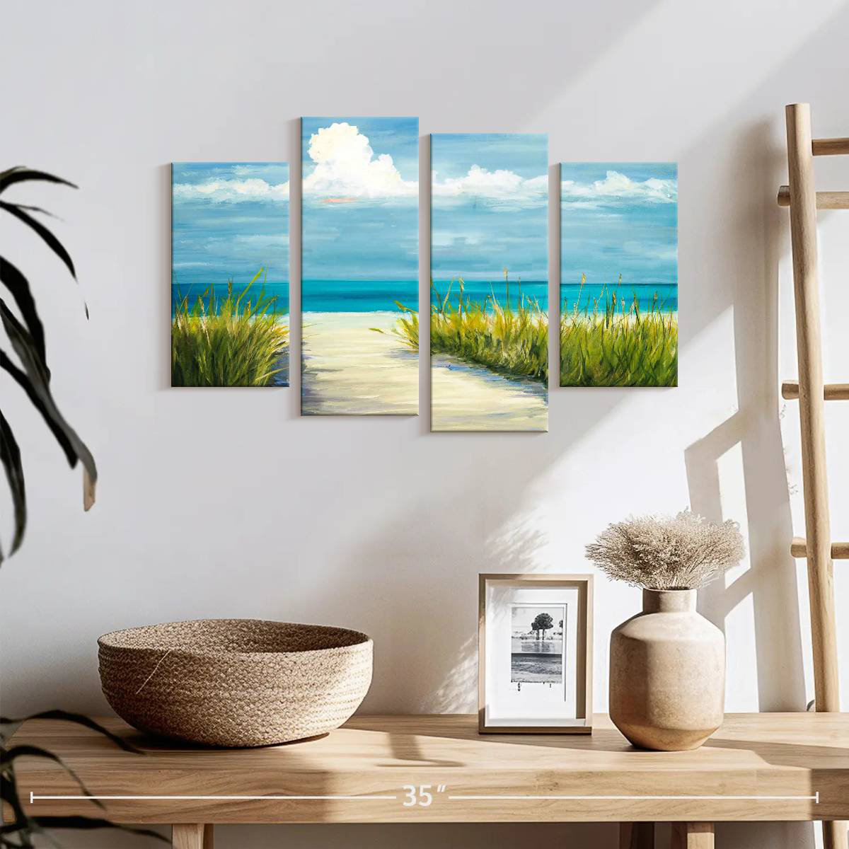 Elephant Stock Calming Beach Scene - Wayfair Canada