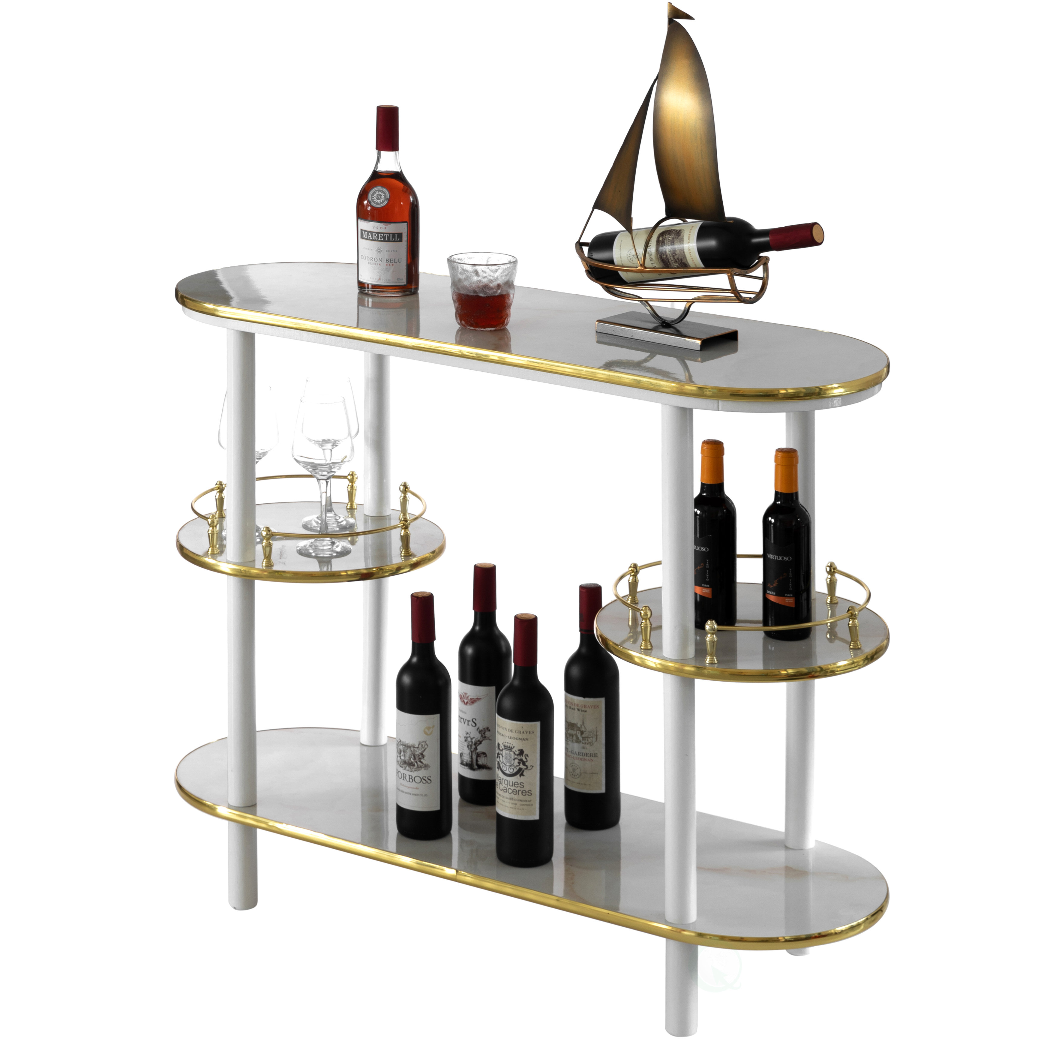 Mercer41 Enzlie 14.25'' Home Bar & Reviews | Wayfair