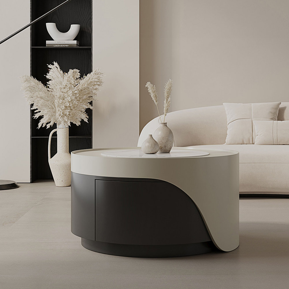 Trentastic Trails Creamwind retractable creative end table | Wayfair