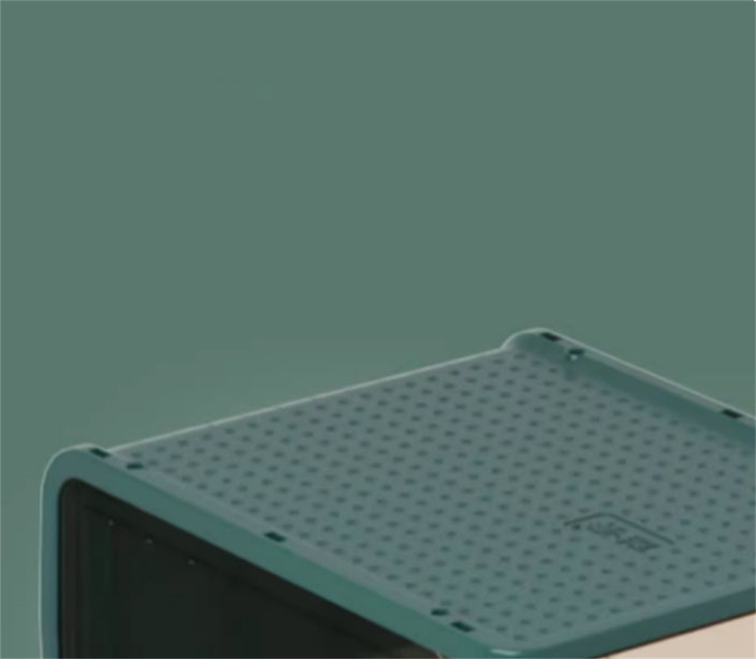 Infinitee Green Shoe Box Storage Box Transparent Thickened（10 Pack ...