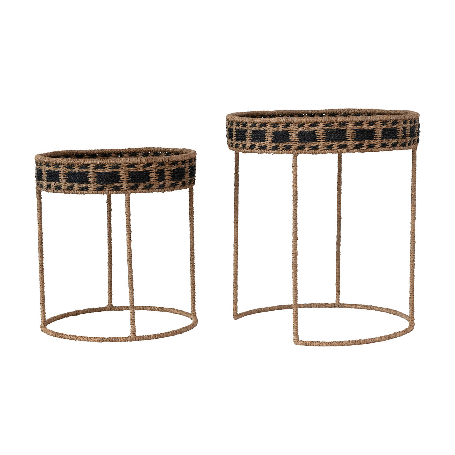 Bayou Breeze Jayanth Tray Top Frame Nesting Tables | Wayfair
