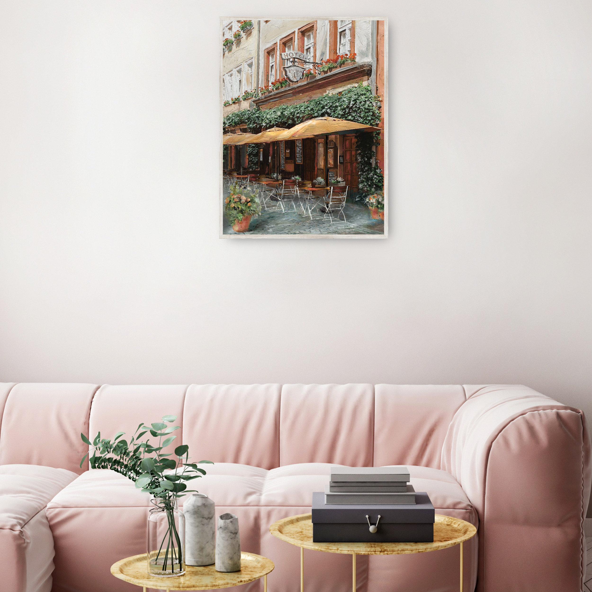 Red Barrel Studio® Le Petit Café by Studio Arts Canvas Art Print | Wayfair