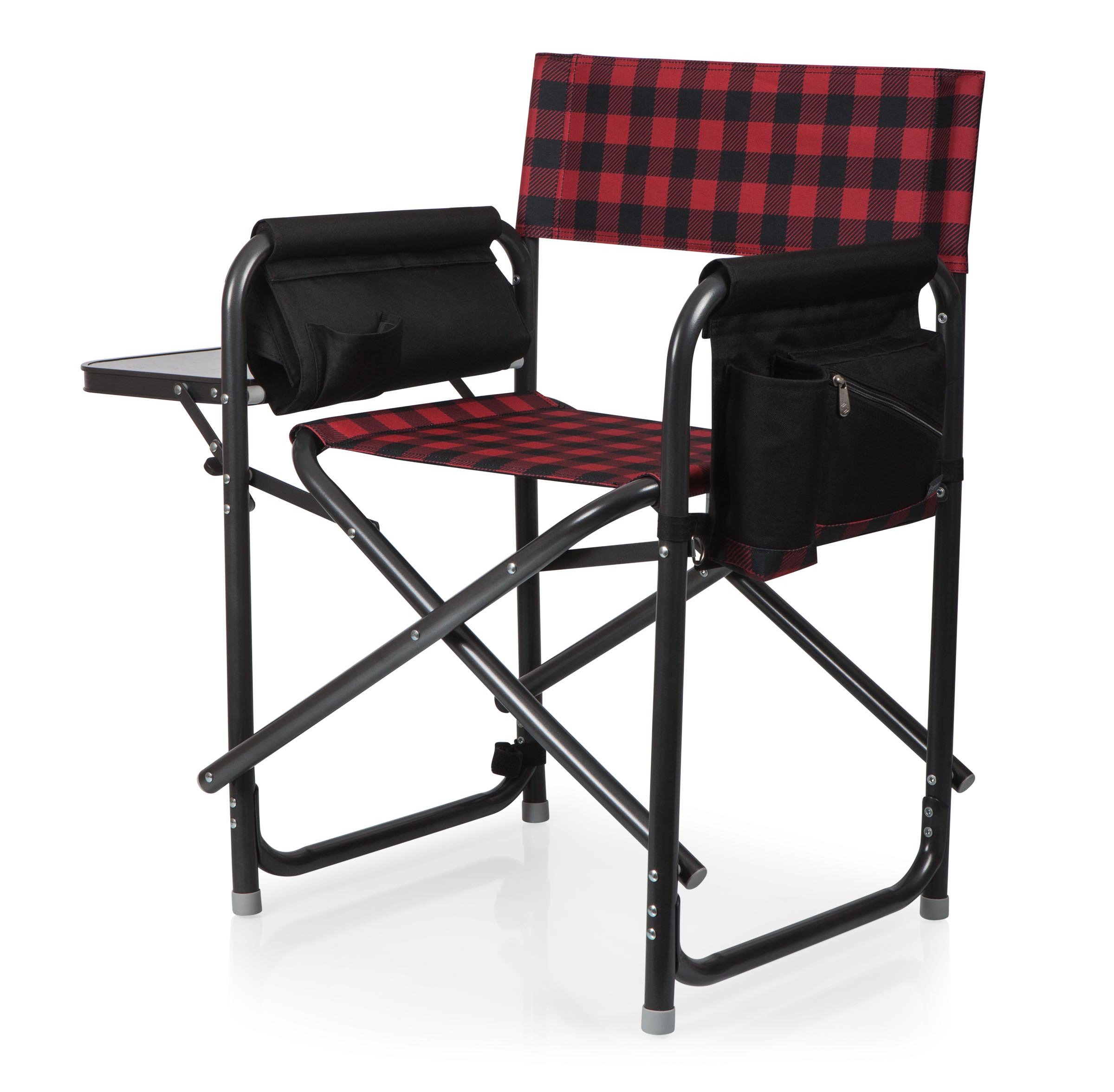 Millwood Pines Outdoor Directors Chair with Side Table - Beach Chair ...