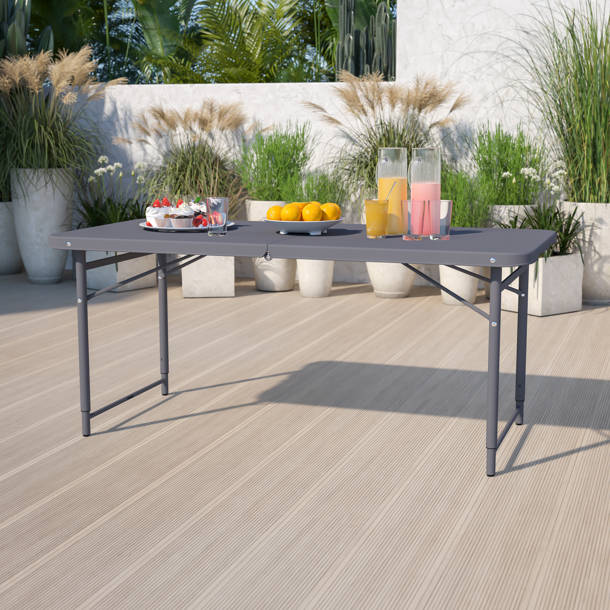 Winado 48'' Rectangular Adjustable Folding Table & Reviews | Wayfair