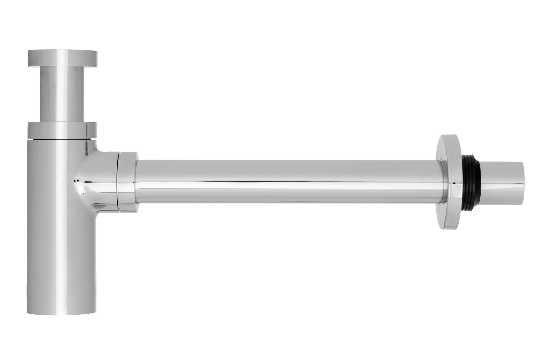 eModern Decor Solid Brass Round Bottle Modern P Trap & Reviews ...