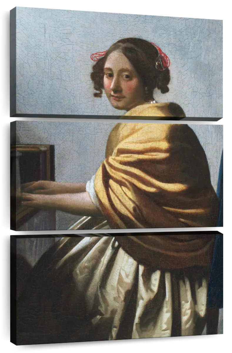 Elephant Stock A Young Woman Seated At The Virginals 1670-1672 | Wayfair