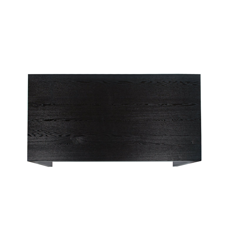 Joss & Main Gabler 64'' Ash Wood Waterfall Dining Table | Wayfair