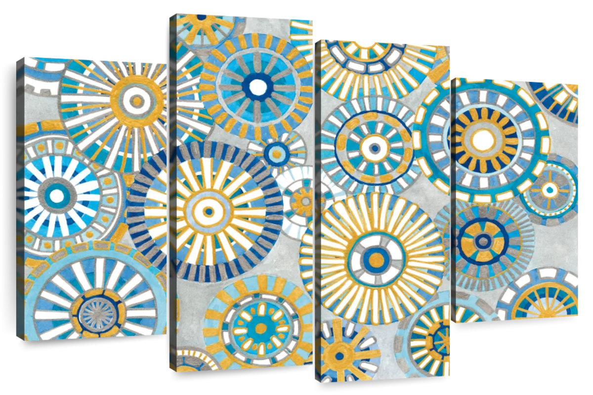Wade Logan® Avery Circle Delight IV | Wayfair