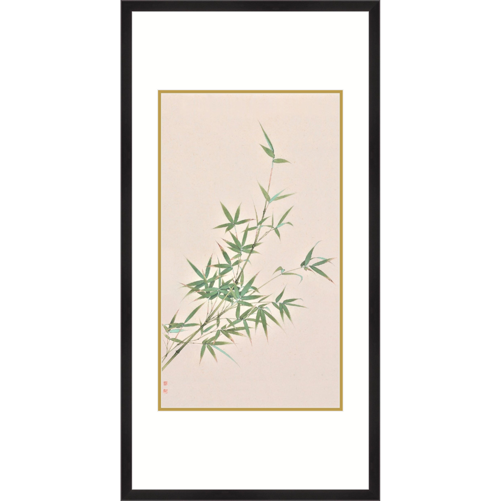 Luminance Arts Sunny Bamboo by Xiu Yitang - Single Picture Frame ...