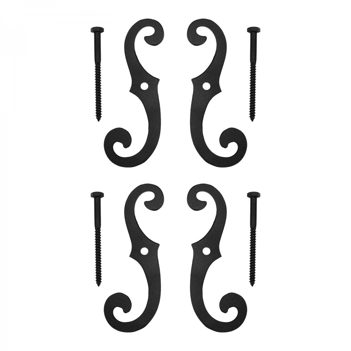 The Renovators Supply Inc. Vintage Style Cast Iron Window Shutter Dogs ...