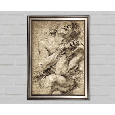 Rosalind Wheeler Rubens Study Of Daniel In The Lions Den - Print ...