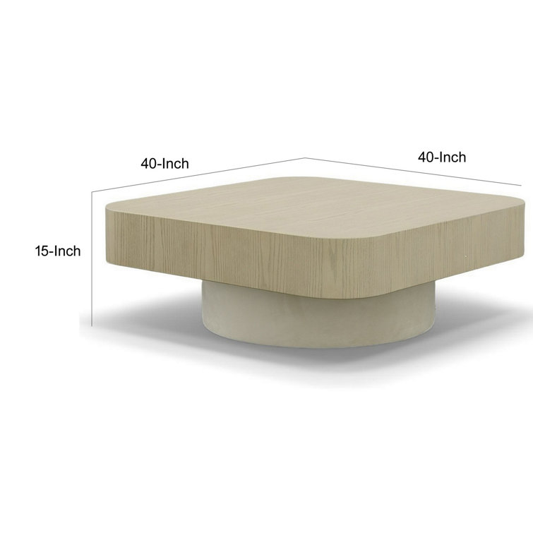 Benjara Cid Macy Coffee Table | Wayfair
