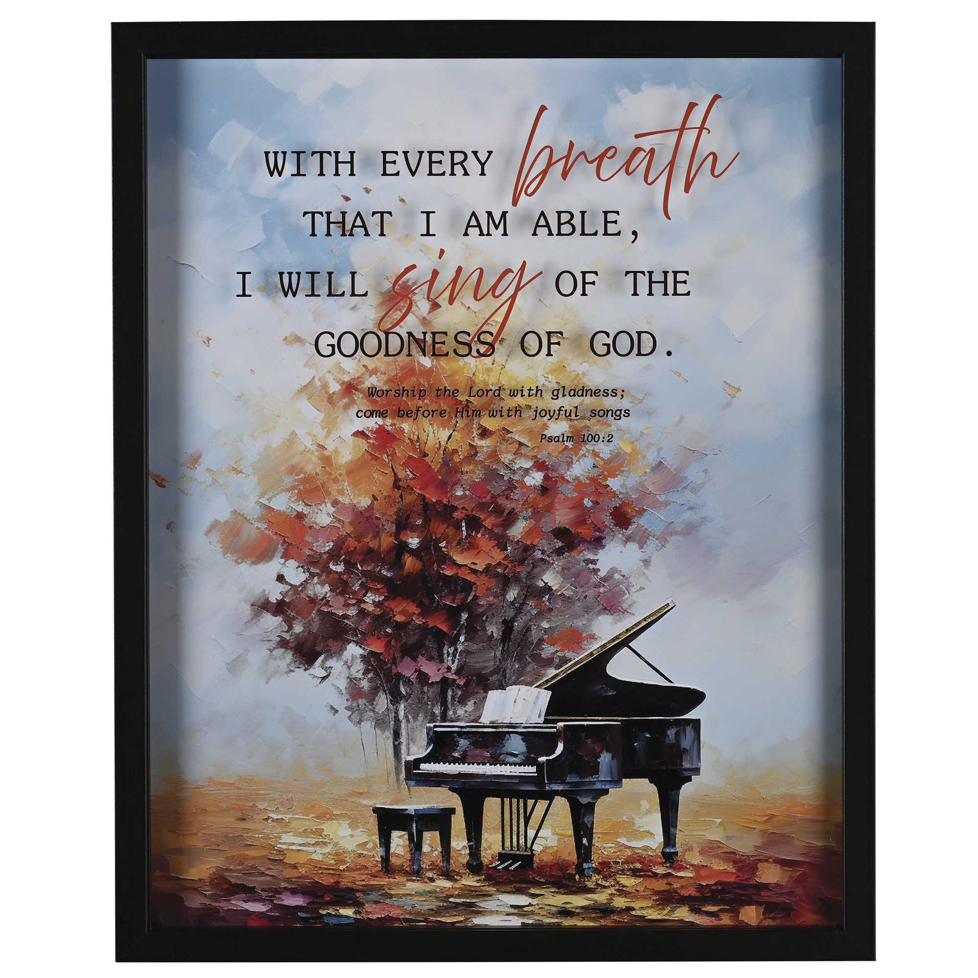 Ophelia & Co. Framed Wall Art With Every Breath That I | Wayfair