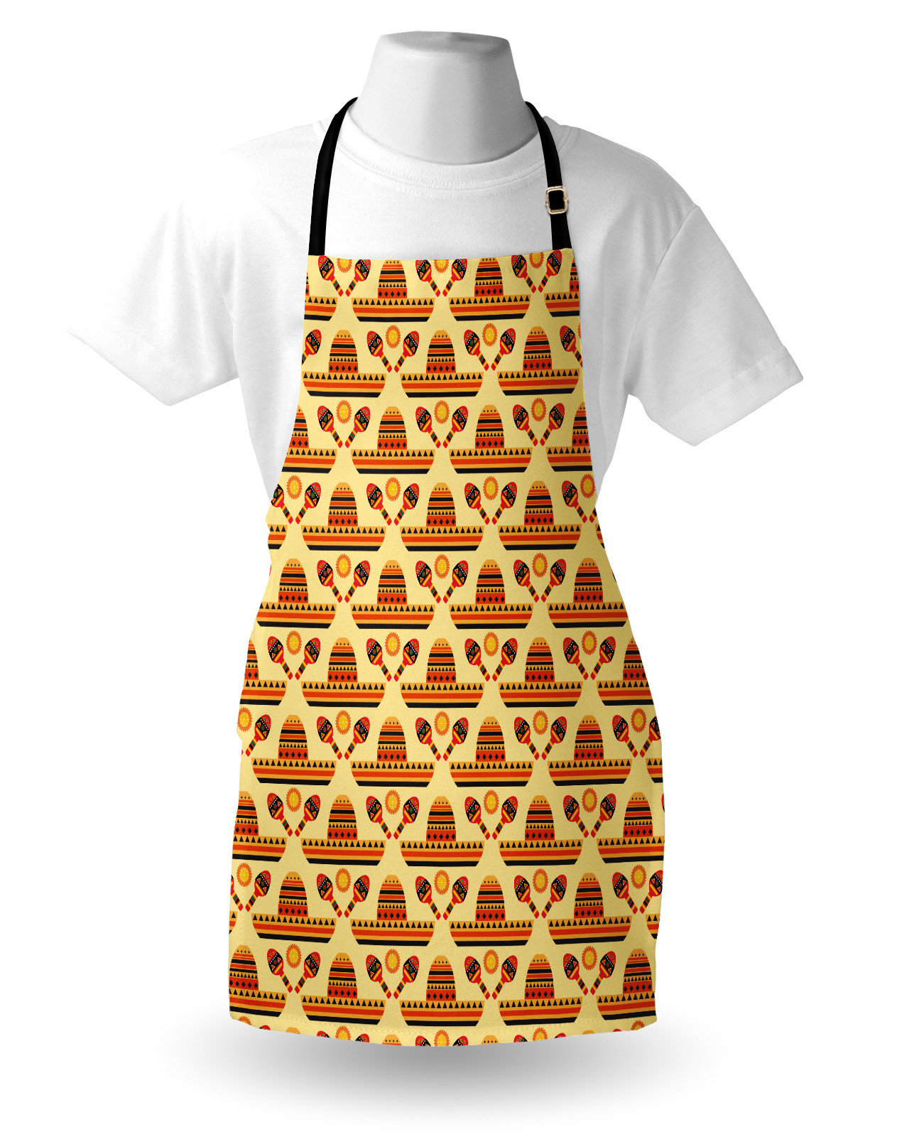East Urban Home Cinco de Mayo Apron Unisex Hats Maracas Adult Size ...