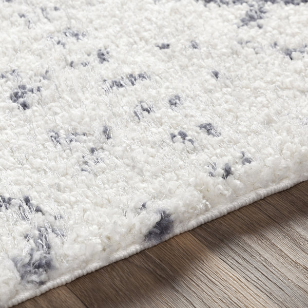 Mistana™ Shiloh White/Medium Gray Rug & Reviews | Wayfair