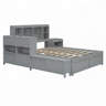 Ophelia & Co. Storage Bed, with Nightstand, 2 Drawers, USB Ports and ...