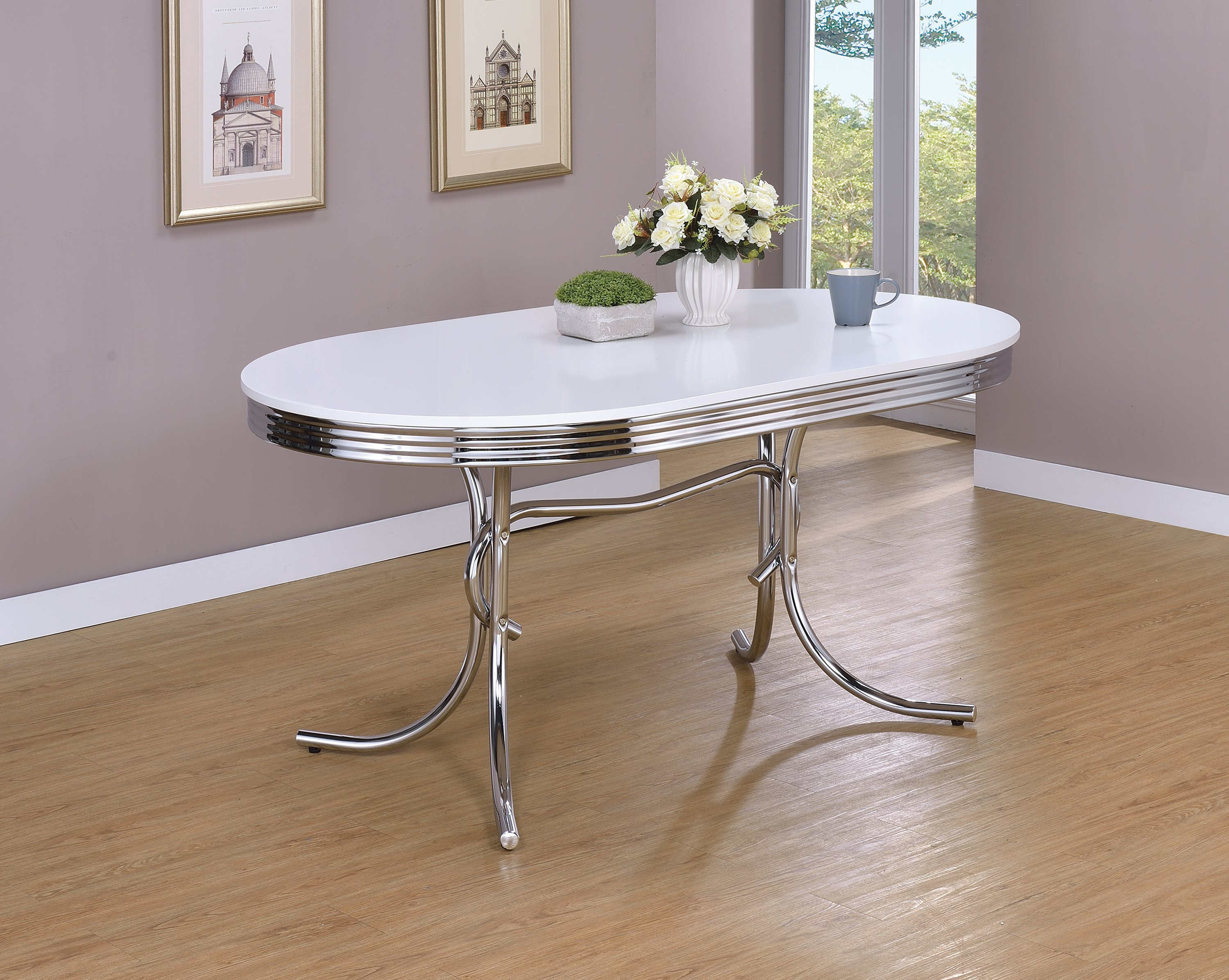 Latitude Run® Oval Dining Table | Wayfair