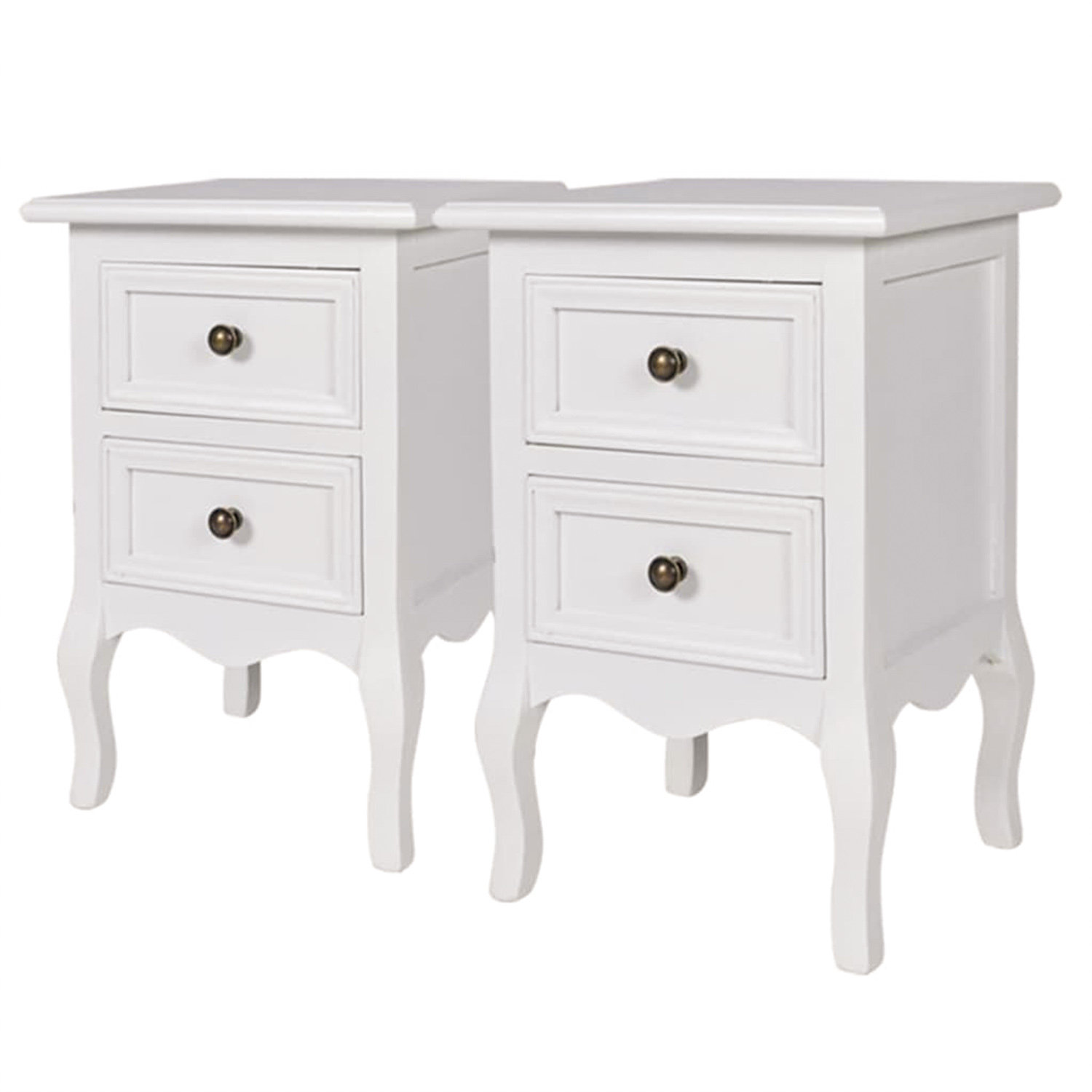 Rosalind Wheeler Anagabriela 2 Drawer Bedside Table | Wayfair.co.uk
