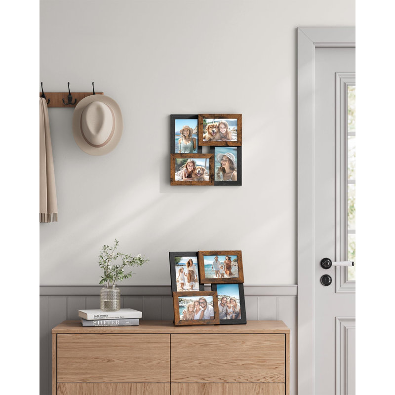 Gracie Oaks Audwin 4x6 Collage Picture Frames(Set of 4) | Wayfair