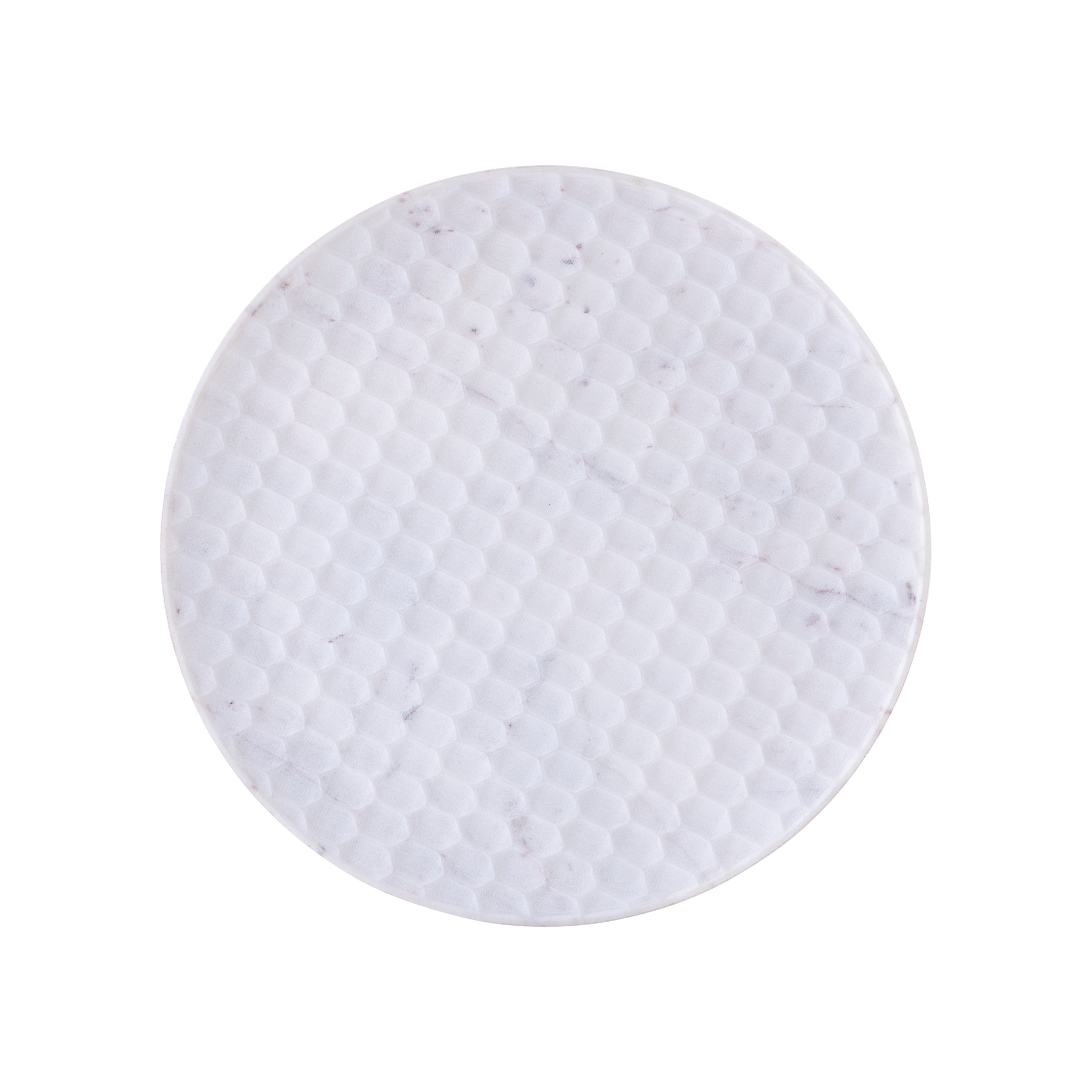 AllModern Medium White Marble Round Platter - Wayfair Canada