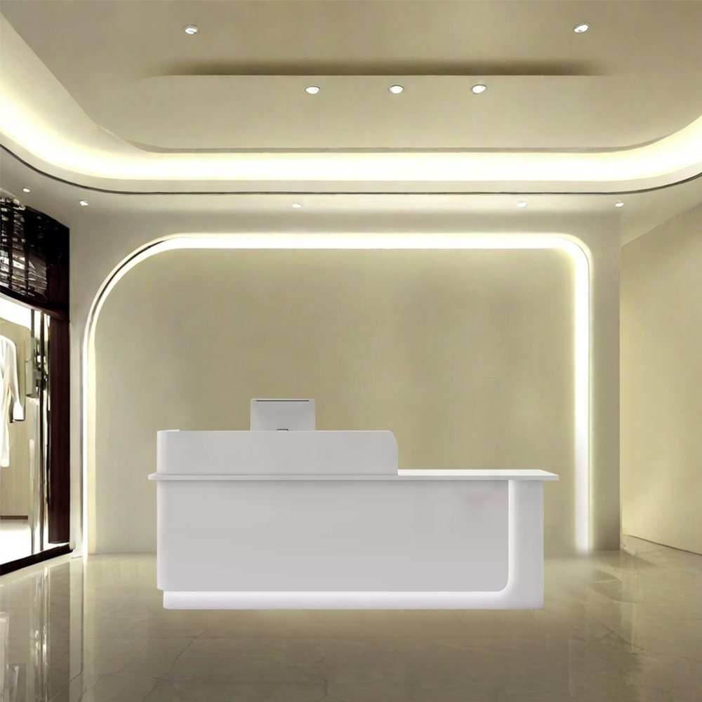 Artistic Soul XKX Premium Furniture Rectangular Modern Front Desk ...