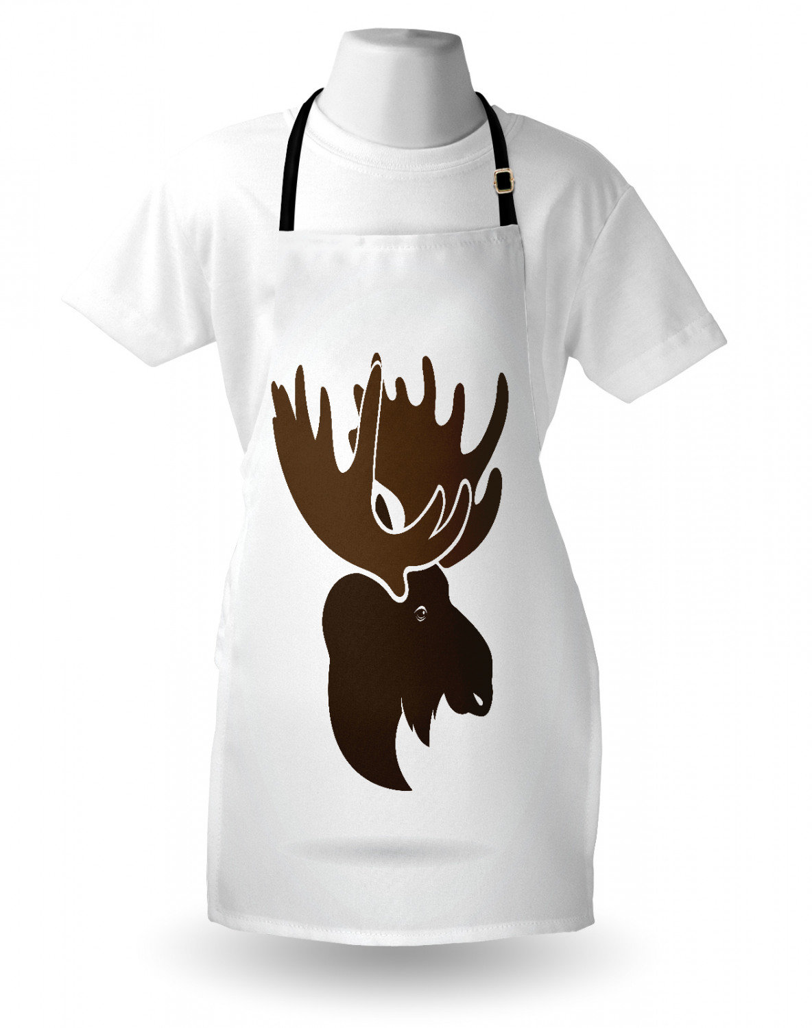 East Urban Home Moose Apron | Wayfair