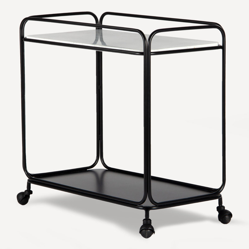 Hokku Designs Radius Bar Cart - Black | Joss & Main