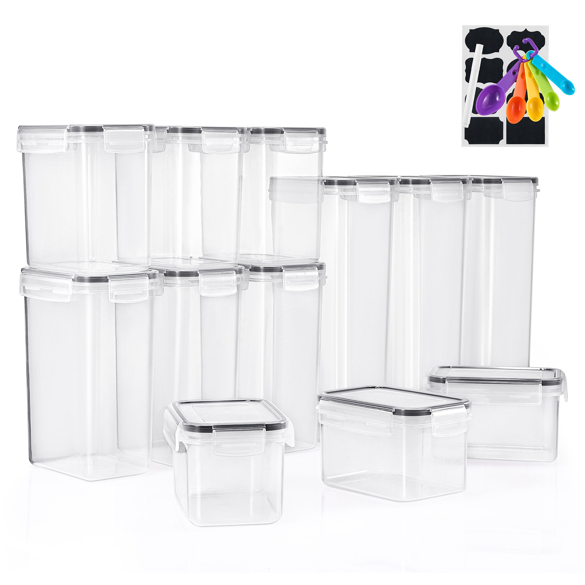 Sorbus Airtight Food Storage Containers Set 12 Pack | Wayfair
