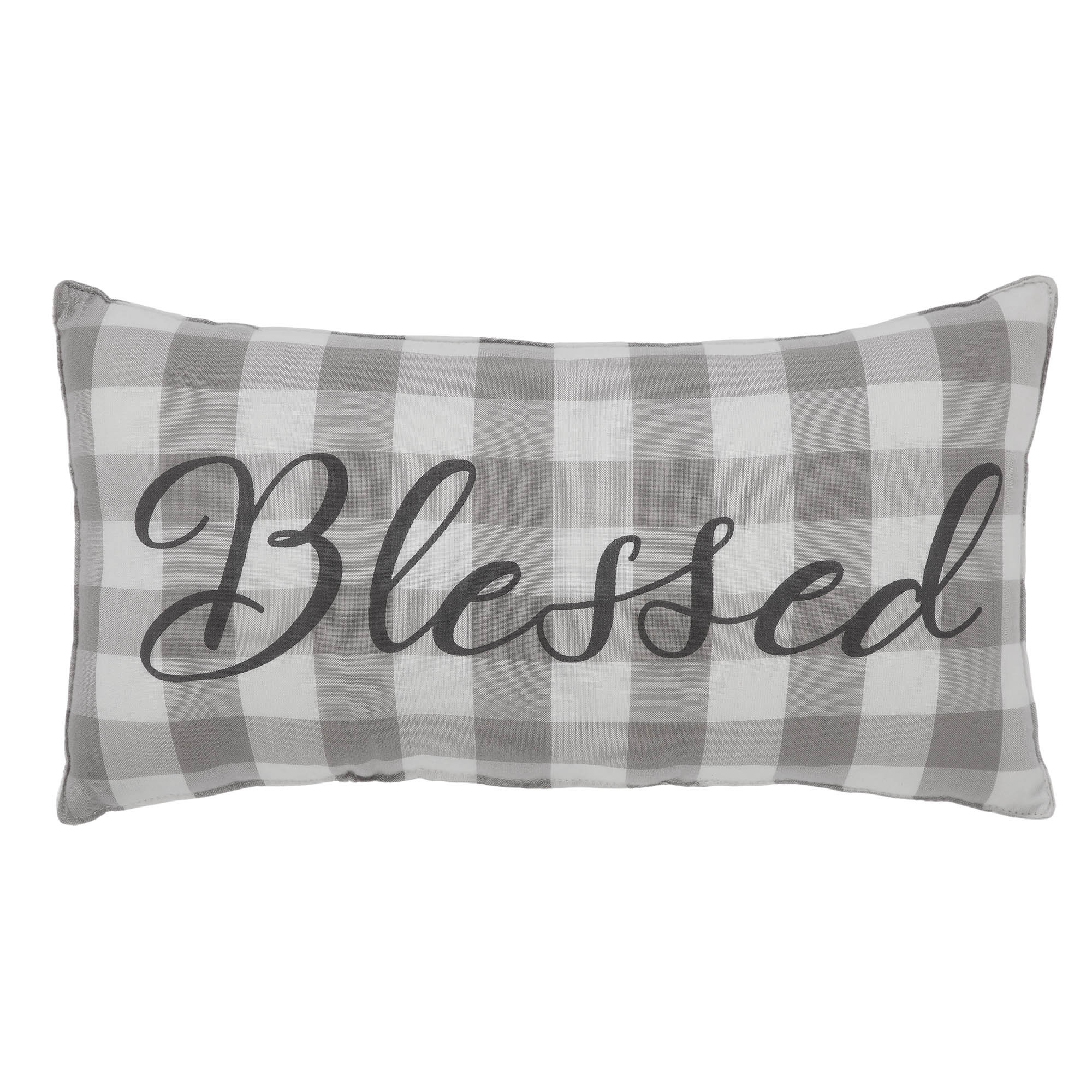 VHC Brands Finders Keepers Blessed Pillow 7x13 | Wayfair