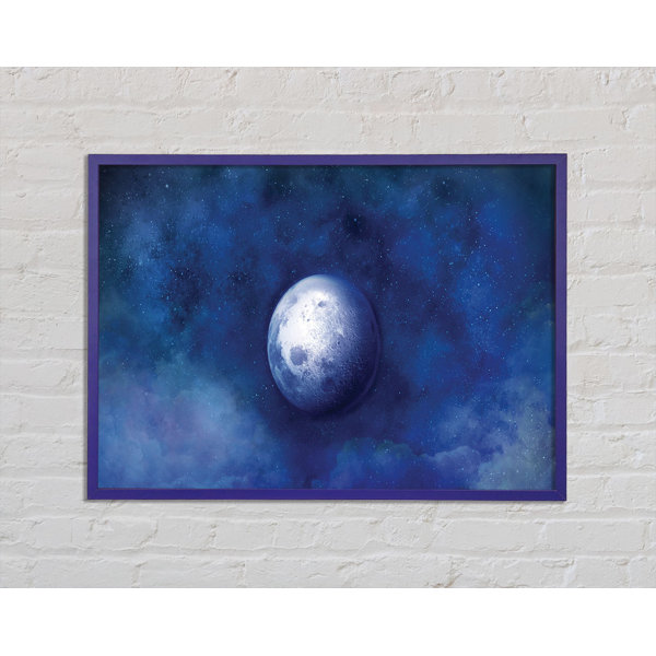 Brayden Studio The Blue Moon Beauty - Single Picture Frame Art Prints ...